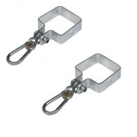 China DO-Z3001 Safari Swings 2 Heavy Duty Iron Swing Hangers for Wooden Sets Includes 2 Snap Hooks. for sale