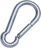 China Simplex  Snap hook Stainless Steel Spring Snap Hook Carabiner Steel Carabiner Hooks for sale
