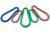 China Simplex  Snap hook Stainless Steel Spring Snap Hook Carabiner Steel Carabiner Hooks for sale