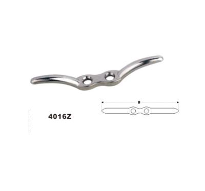 China Diecasting Rope Cleats Marine grade  Zinc alloy Chrome plated cleat DIY & home development rope accessories for sale