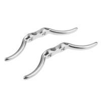 China Diecasting Rope Cleats Marine grade  Zinc alloy Chrome plated cleat DIY & home development rope accessories for sale