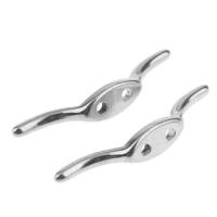 China Diecasting Rope Cleats Marine grade  Zinc alloy Chrome plated cleat DIY & home development rope accessories for sale