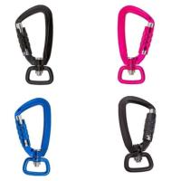 China Heavy Duty Aluminum Climbing Carabiner Snap Hooks For Camping, Hiking for sale