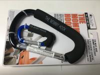 China Aluminum Large D Ring Snap Hook With Sponge Big Carabiner Hook for sale