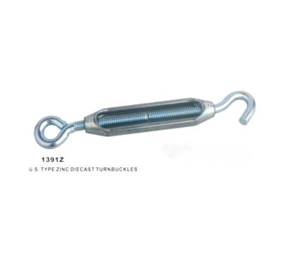 China Zinc Diecast turnbuckles Hook And Eye Turnbuckles hardware For Rope And Chain Fittings for sale