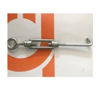 China Zinc diecast Eye And Long Hook screw turnbuckles For Construction or Bird Net for sale