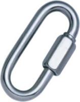 China Quick Link Steel Snap Hook With Screw Oval Shape Quick Release Clips for sale