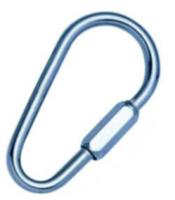 China DIN 5299 Form D Steel Snap Hook With Screw Snap Hook iGalvanized Steel Carabiner Spring Snap Clip Link Hooks for sale