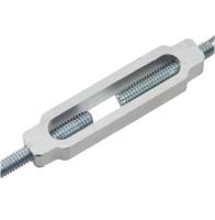 China Stainless Steel Flat Square Hook And Eye Turnbuckle Hardware for sale