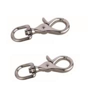 China DP-5015ZS Square Eye Trigger Snap Hook Zinc Diecast Swivel Spring Clips for sale