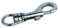 China Zinc Alloy  Bolt Snap hook With Square Eye Strong Snap Hook Zinc Alloy Snap Hook Longer Snap Hook for sale