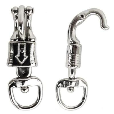 China Panic Snap Quick Release Round Swivel Eye Snap Hook Malleable Steel Panic Hook for sale
