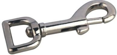China Dog Hook Square eye bolt snap hook Belt hook Zinc Alloy  Swivel Eye Bolt Snap Hook for sale