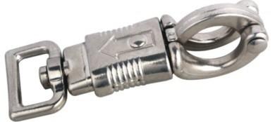 China DP-1002Z 3/4'' 1'' Panic Snap Hook 32mm Nickel Plated Chrome Plated for sale