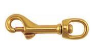 China Eye Bolt Snap Hook  Brass Spring Snap  Bulk Swivel Snap Hooks Belt Clips for pets backpack for sale
