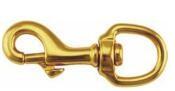 China Eye Bolt Snap Hook  Brass Spring Snap  Bulk Swivel Snap Hooks Belt Clips for pets backpack for sale