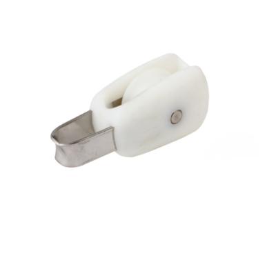 China Nylon pulley Zinc Plated Fixed Style Nylon Wheel Pulley For Farming And Poultry Rearing Breeding for sale