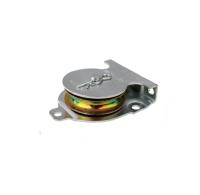 China Fixed Single Wheel Die Cast Pulley Zinc Plated Wall Mounted Pulley DIY hardware for sale