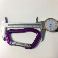 China Quick Link Aluminum Snap Hook Carabiner Hook Colorful for sale