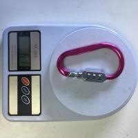 China Aluminum Alloy Utility Traveling Bag Luggage Security Carabiner Lock Key Chains for sale