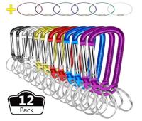 China Multifunction Keychain Clip Hook Spring Snap Hook Rings For Outdoor Carab for sale