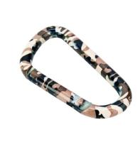 China Camouflage Aluminum Carabiner Hook Colorful Aluminum Snap Hook Quick Release for sale