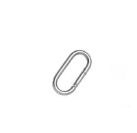 China Stainless Steel 304 Polishing Steel Snap Hook Zinc Plated Straight Snap Hook Carabiner for sale