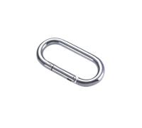 China Stainless Steel 304 Polishing Steel Snap Hook Zinc Plated Straight Snap Hook Carabiner for sale