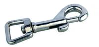 China Zinc Diecast Swivel Snap Hooks For Dog Leash Opening Size for sale