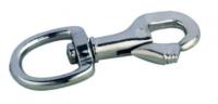 China Zinc diecast round eye swivel thumbnail snap hook for sale