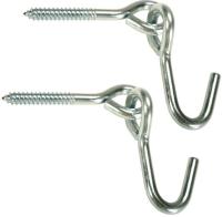 China DO-Z3010 Carbon steel C45 Q235 Ceiling Hook Walll Hook Swing Hanger Hook Zinc Plated for sale