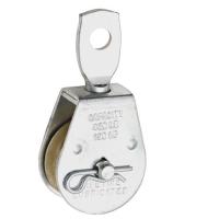 China Pulley high-quality metal iron Swivel Pulley Roller Zinc Plated Pulley Single Pulley Block Iron for sale