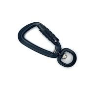 China 4KN Aluminum Climbing Carabiner Self Locking Type Climbing Carabiner for sale