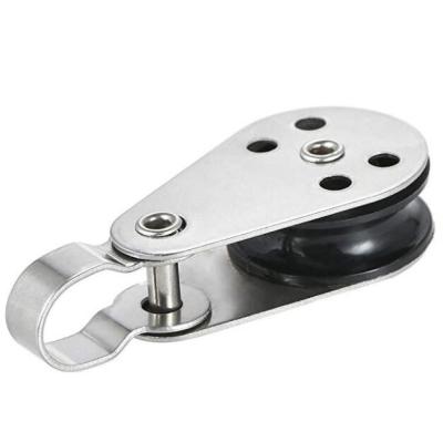 China DR-Z0274 Steel Marine Nylon Sheave Die Cast Pulley  Stainless Steel Pulleys 60x25mm for sale