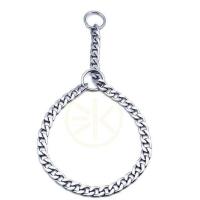 China Snake Choke Chain For Dogs Nickel Plated Chrome Plated Dog Training Choke Collar for sale