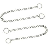 China Snake Choke Chain For Dogs Nickel Plated Chrome Plated Dog Training Choke Collar for sale