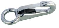 China Zinc diecast round eye swivel metal lanyard hook for sale