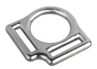 China DP-370Z Metal Halter 3 Slot Square Buckle Zinc Alloy Die Casting  Rust Proof for sale