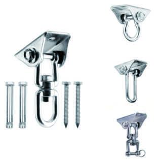 China Stainless Steel Playground Swing Hangers Sets Yogo Ceiling Wall Hanger Hook for sale
