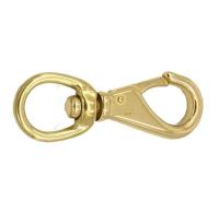 China 251B heavy duty style round swivel eye bronze bolt snap hook quick release spring snap for sale
