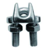 China DR-7300Z Steel Wire Rope Adjustable Clamp Galvanized Metal Clips For Rope for sale