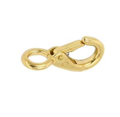 China Fixed Rigid snap Quick Release round eye Brass Snap Hook 249 Bronze boat Snap Hook for sale