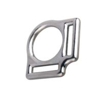China 2 Sided Halter Ring Buckles for horse  Zinc Alloy Diecast Nickel Plated Pet Buckles for sale