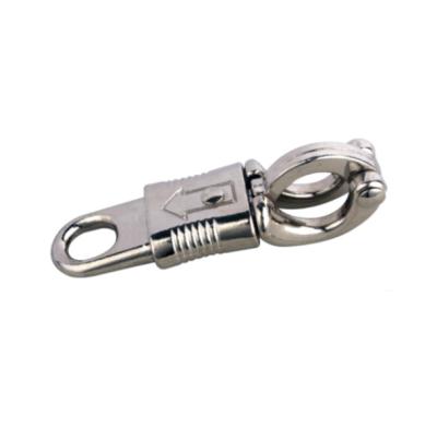 China Diecast panic hook  Zinc Alloy Fixed Eye Heavy Duty style Bolt Snap Hook Snap Clips for sale