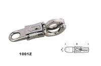 China Diecast panic hook  Zinc Alloy Fixed Eye Heavy Duty style Bolt Snap Hook Snap Clips for sale