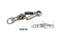 China Bolt Snap Hook Nippers Style Longer Zinc Alloy Diecast Nickel Plated for sale