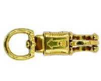 China Alloy Nickel Plated Metal Panic Snap Hook Die Casting Fix Rapid Snap for sale