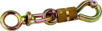 China Solid Brass Round Swivel Eye Panic Snap Hook Quick Release for sale