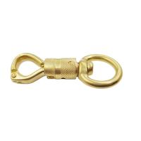 China Soild Brass Heavy Duty Snap Hook Quick Release Panic Snap Trigger For Horse Quick link for sale