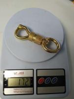 China Soild Brass Heavy Duty Snap Hook Quick Release Panic Snap Trigger For Horse Quick link for sale